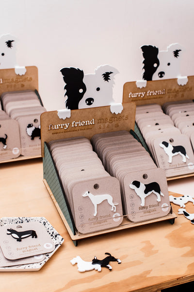 furry friends fridge magnets - doggies – Green Grass Shop